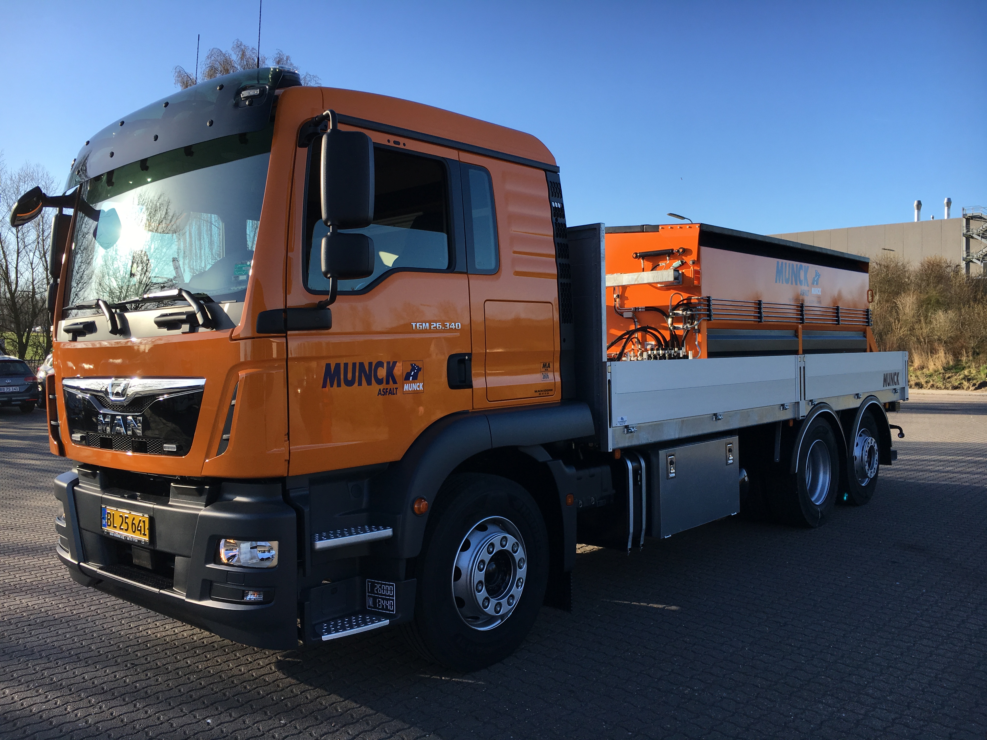 NY MAN TGM 18.250 til Munck Asfalt - MAN Odense A/S