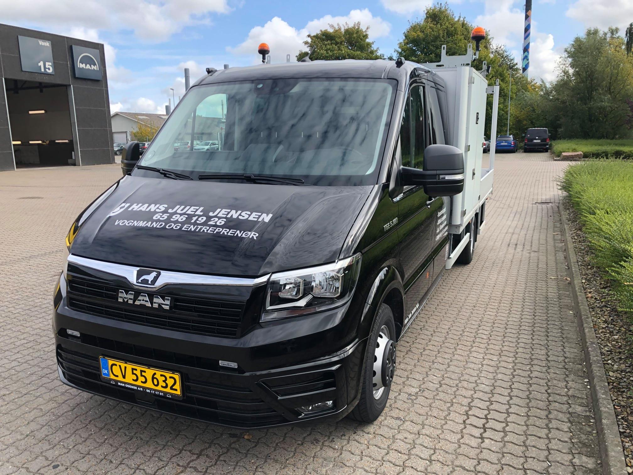 Ny MAN TGE 5.180 til Hans Juel Jensen - MAN Odense A/S