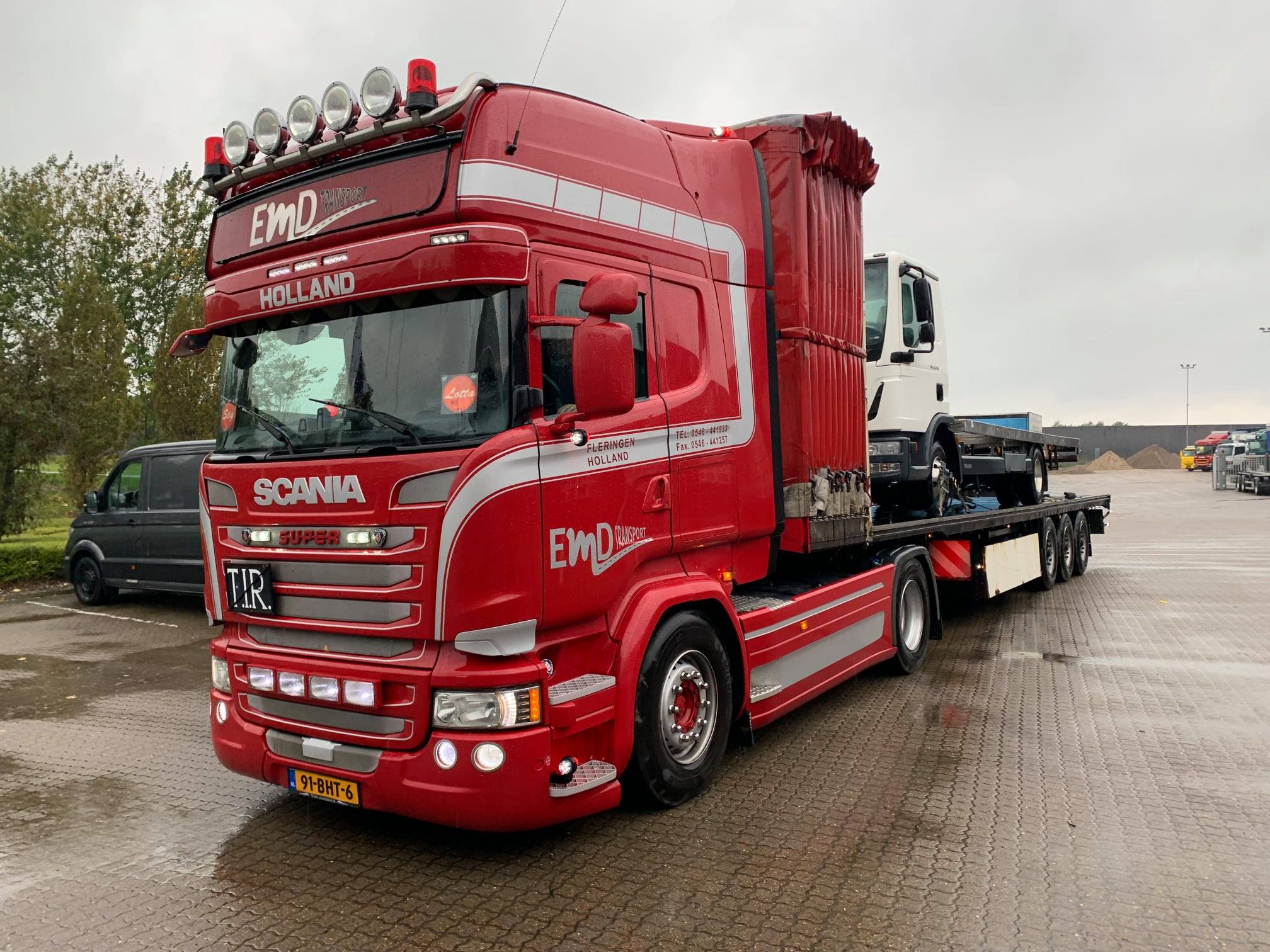 3 Brugte lastbiler til Holland - MAN Odense A/S